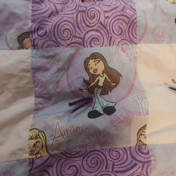 Lil Bratz | Bedding | Vintage Y2k Bratz Purple Quilt Blanket Soft ...